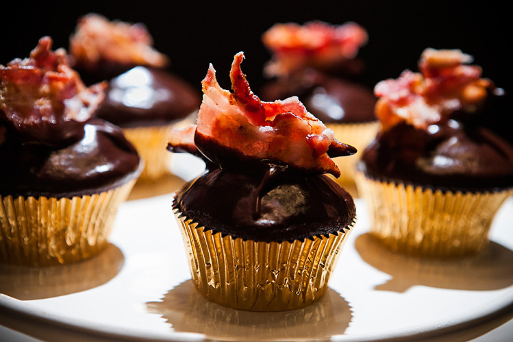 Ingrid's Bacon Cupcakes - Gearhart Photo
